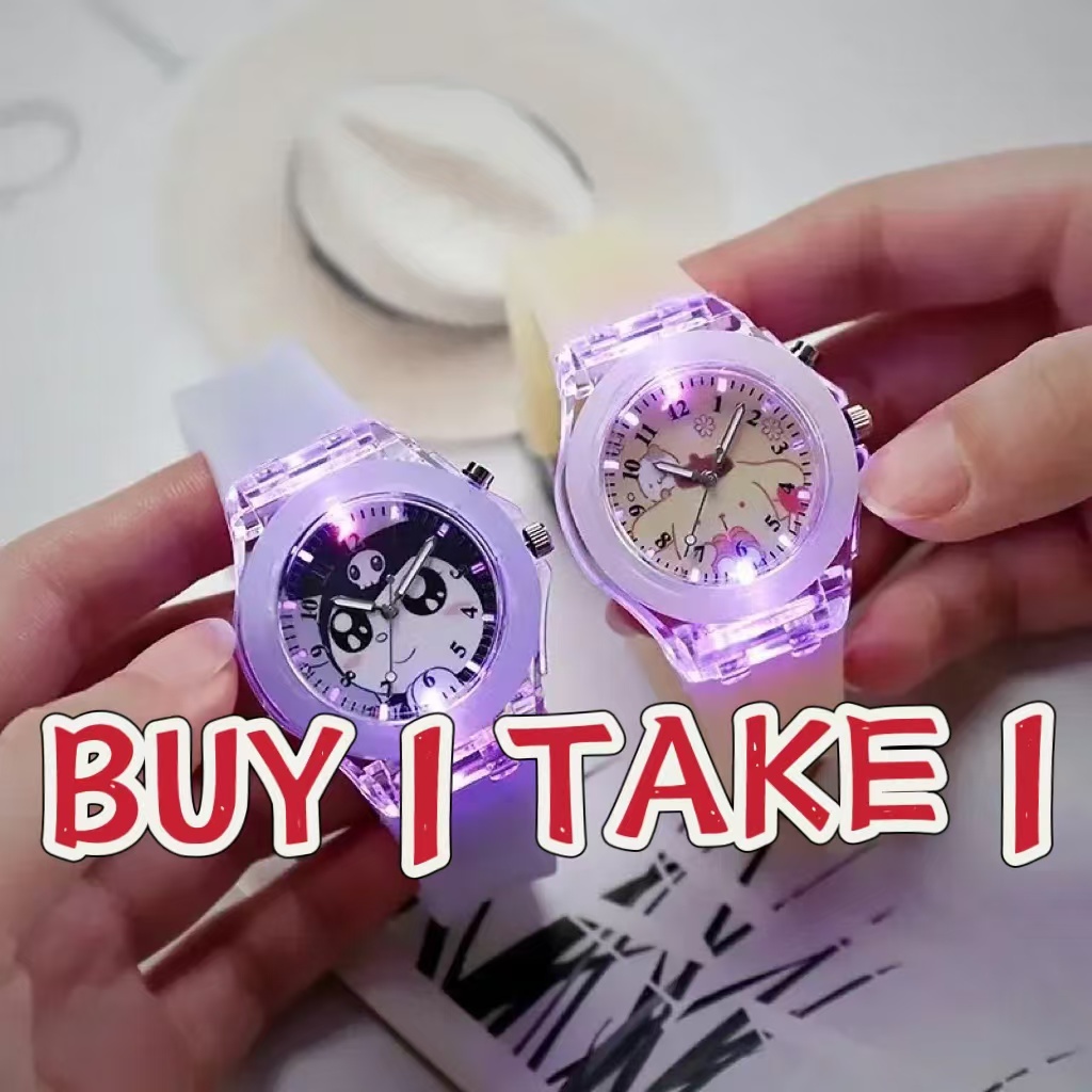 BUY 1 Take 1 Pattern Child Wrist Watch Cinnamoroll Watch My Melody ...