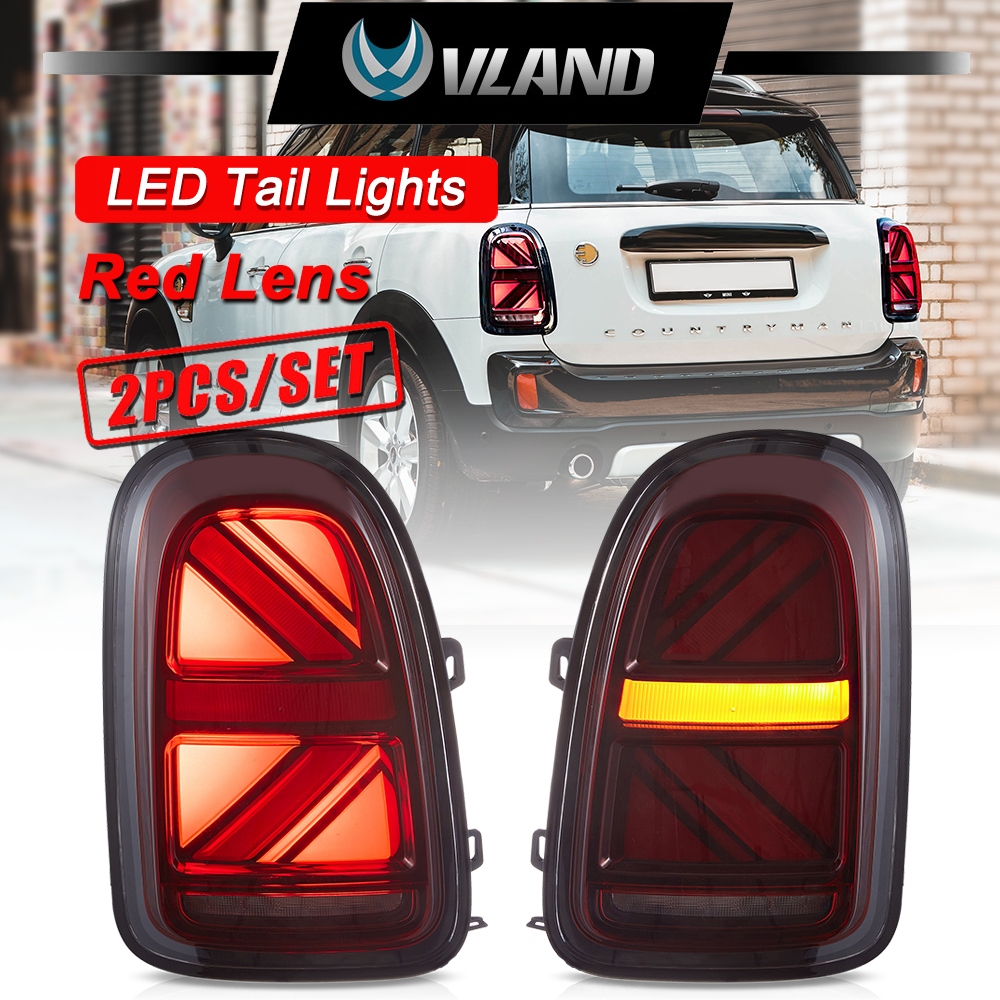 For 2017-2023 MINI Cooper Countryman F60 2nd Gen LED Tail Lights w ...