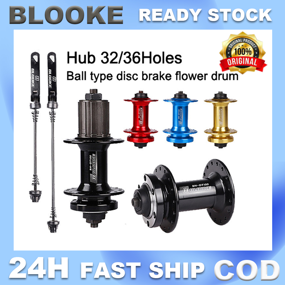 BLOOKE Original hubs 36 holes Hub Ball Bearing Hub MTB Bike Hub Disc Brake 8/9/10/11 Speed Front ...