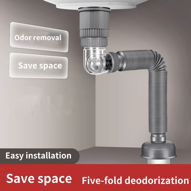 Wash basin, drain pipe, anti-odor artifact, anti-odor drainage pipe ...