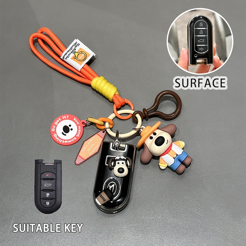 4 Buttons Car Key Cover Holder For Perodua Axia Ativa Myvi Alza Veloz ...