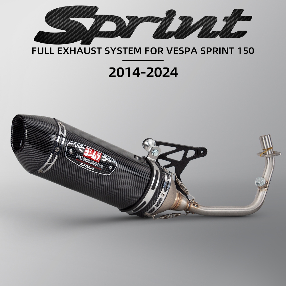 【100%】Yoshimura R77 Racing Line scooter full exhaust system modify for ...