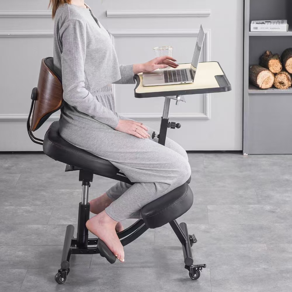 Table Chair Combination Kneeling Sitting Table Ergonomic Kneeling Chair ...