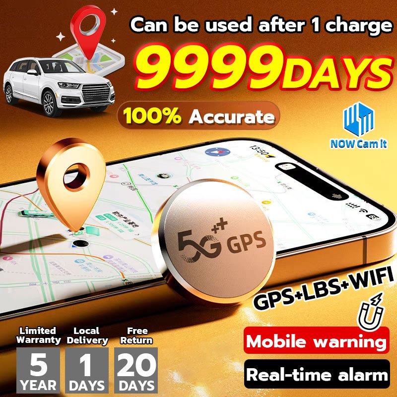 【100% Precise Positioning】Smart GPS Tracker Mini With APP Real time ...