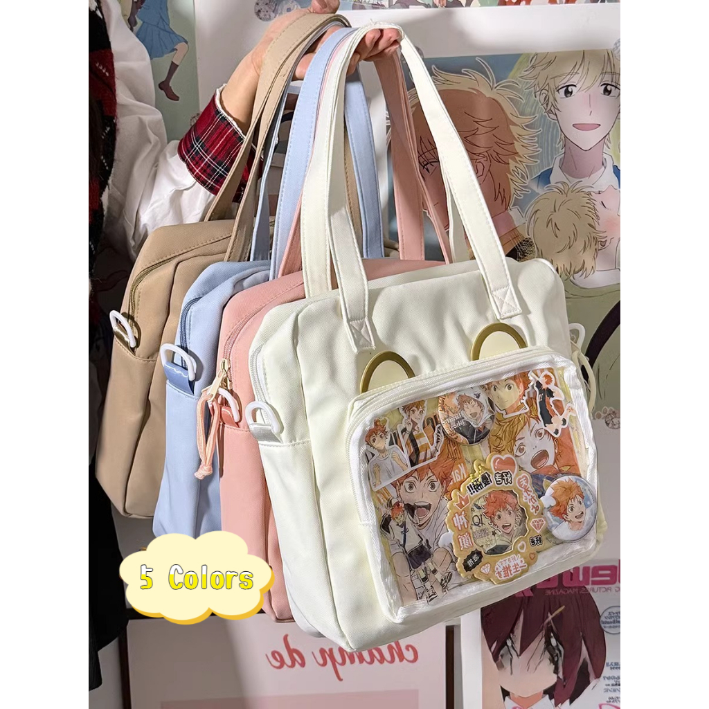 Cute Ita Bag Badges Display DIY Shoulder Bag Stylish Aesthetic ...