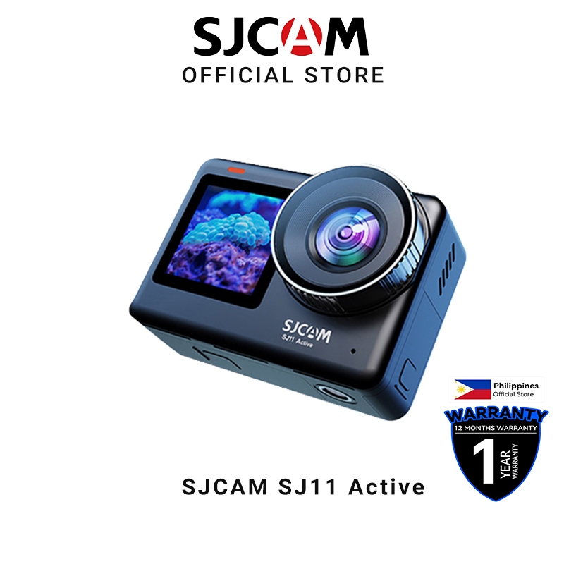 SJCAM SJ11 4K Action Camera, 5M Waterproof Underwater, Motorcycle ...