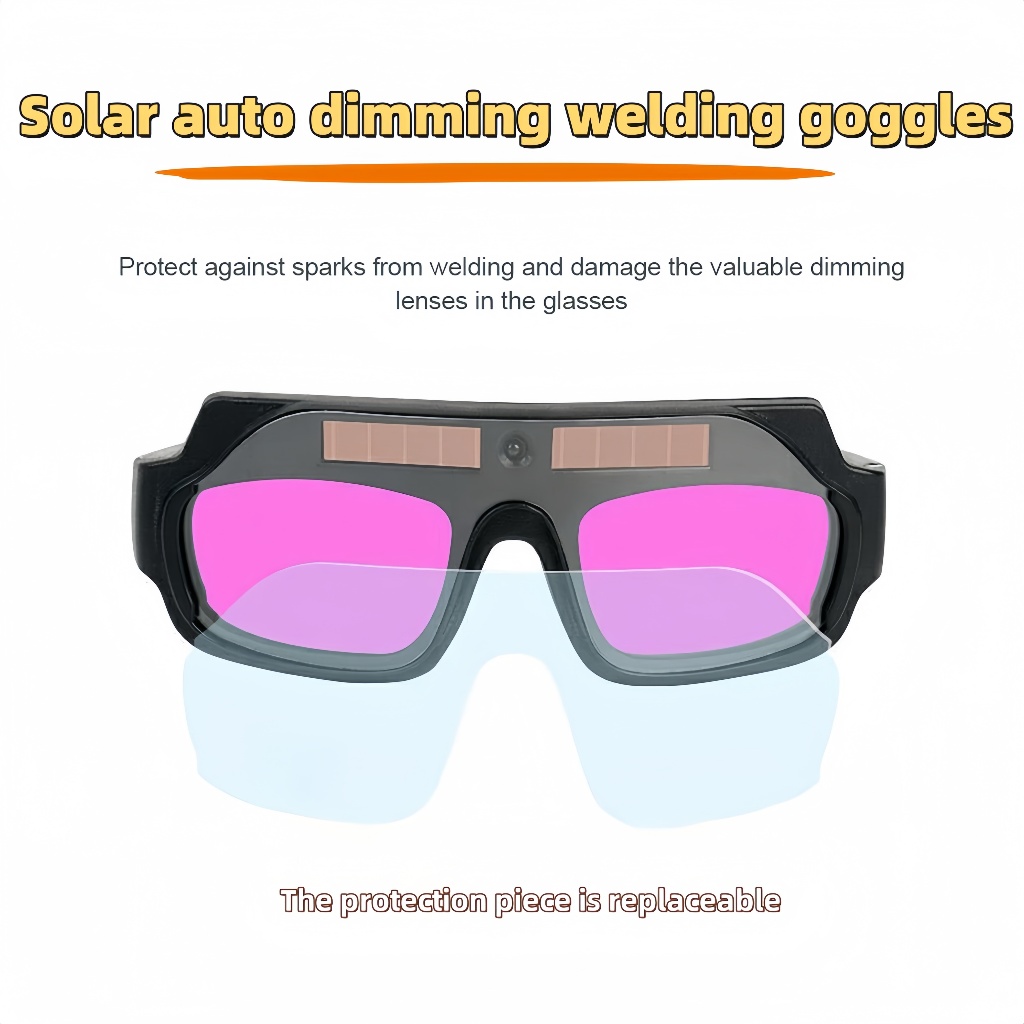 Solar Welding Mask Welding Goggles Auto Darkening Welding Glasses Eye ...