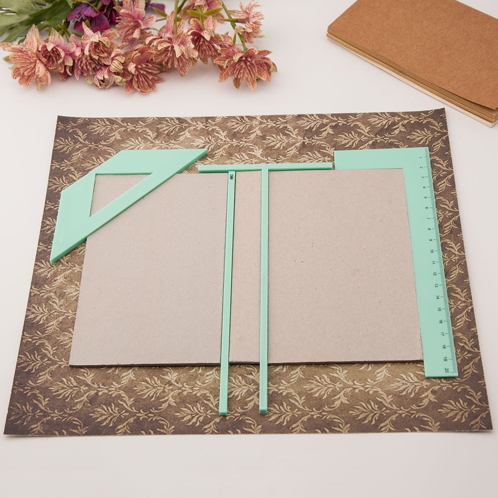 4pcs scrapbooking tools book binding kit Beginner Starter Notebook DIY ...