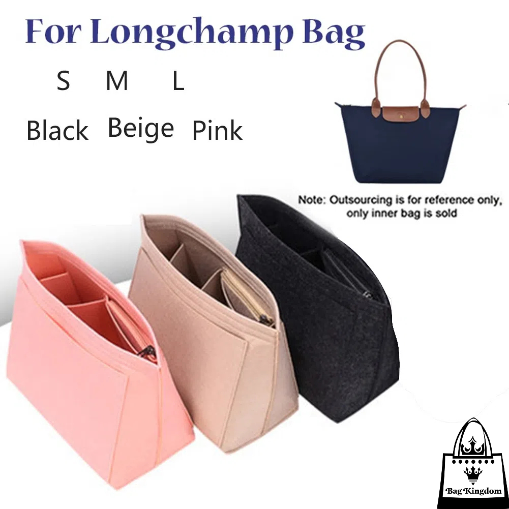 Felt Insert Bag with Multi-pockets Divide Insert Bag Fits Handbag Liner ...