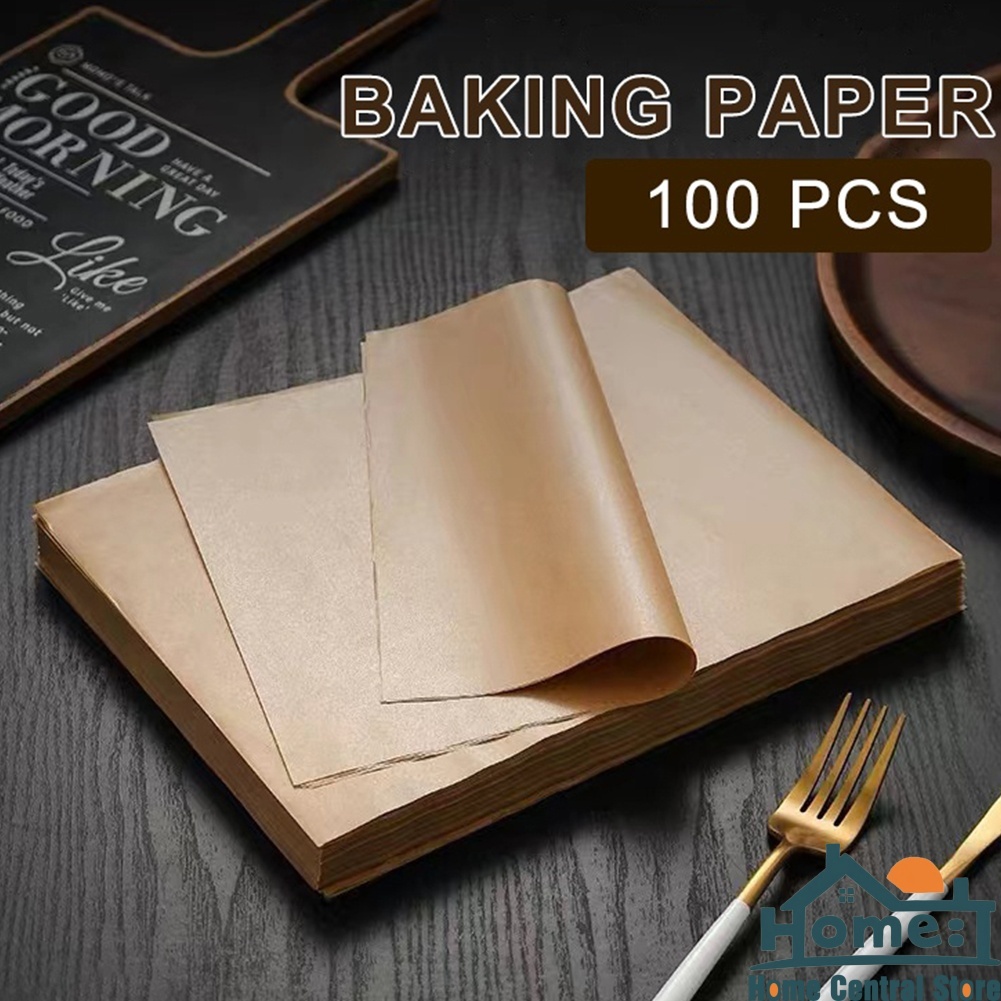 100 Sheets of Parchment Paper for Baking Oil-Proof Catering Paper Oil ...