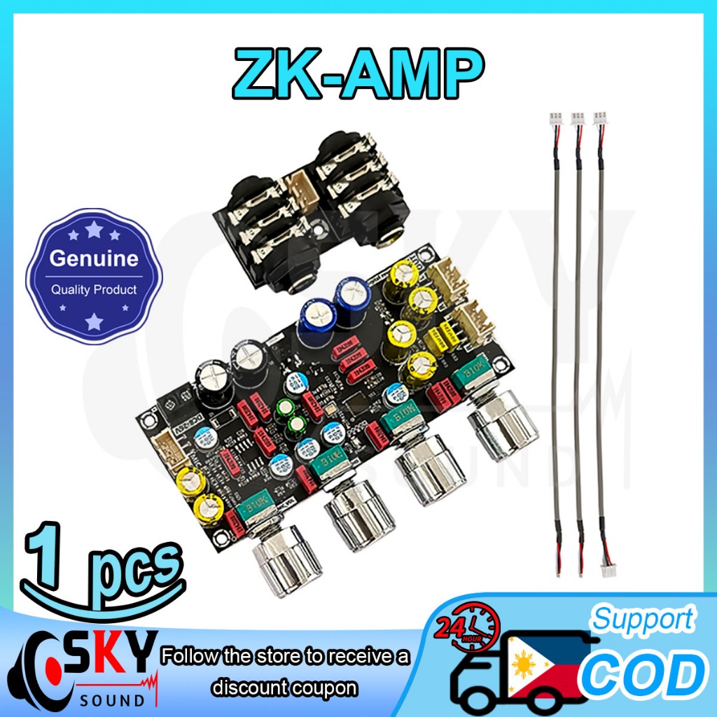 SKYSOUND Wuzhi Audio ZK-AMP Enhanced DSP Mic Preamp Boosts Karaoke ...