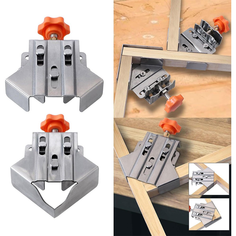 Multi-Purpose Stainless Steel 90 Degree Angle Clamp T Shape Right Angle ...