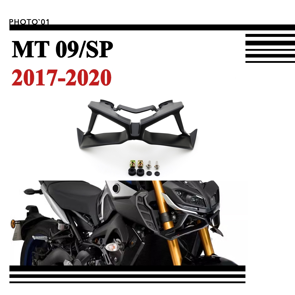 PSLER For Yamaha MT09 MT 09 SP Winglet Front Fender Fairing Cover Wing ...
