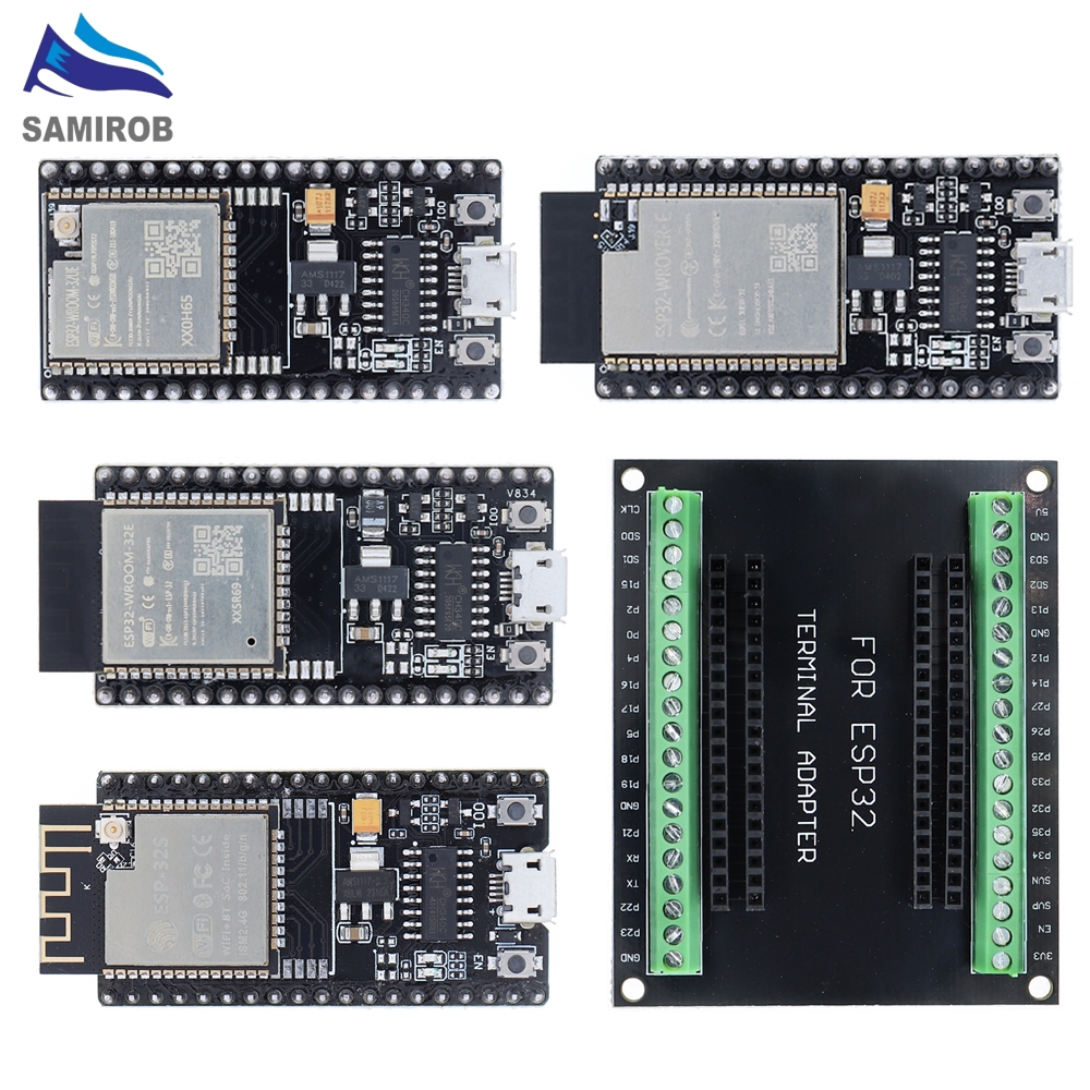 ESP32/ESP-32S Development Board NodeMCU-32S CH340 MICRO USB WiFi ...