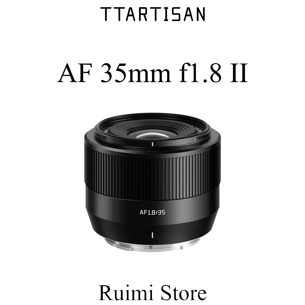 TTArtisan 35mm f1.8 II Auto Focus APS-C Lens for Fuji X / FE / Z Mount Mirrorless Cameras ...