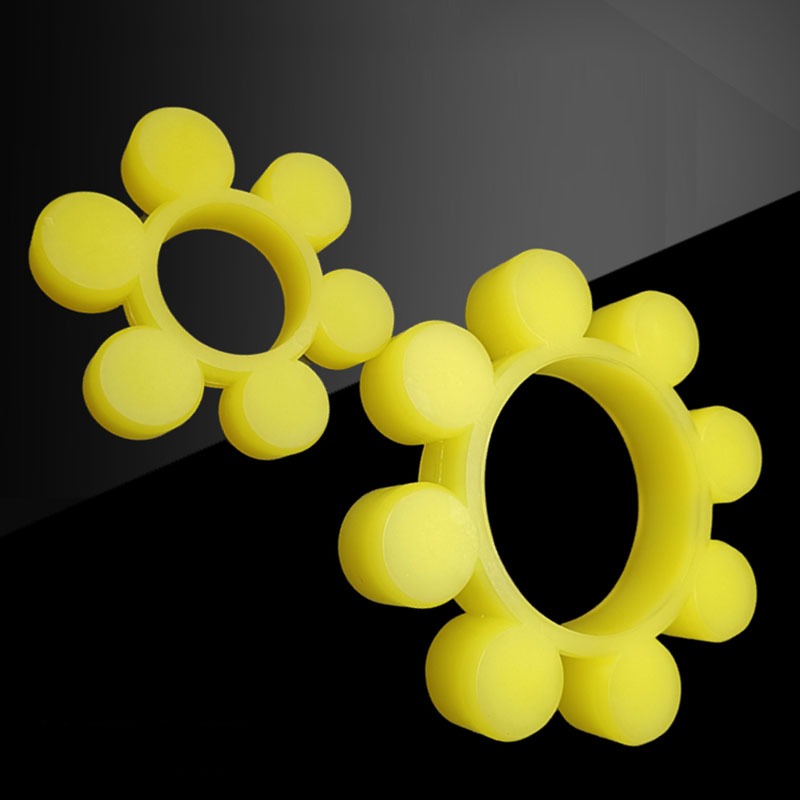 Yellow MT Coupling Plum Blossom Pad Polyurethane Elastic Block Cushion Pad MT3/MT4/MT5/MT6/7-12 ...