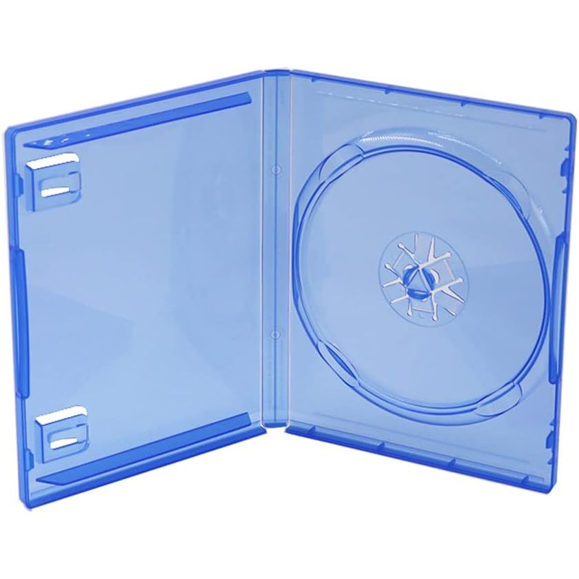 Replacement Case For PS4 PS5 PS3 Game Double Disc Spare Blue Game Blu ...