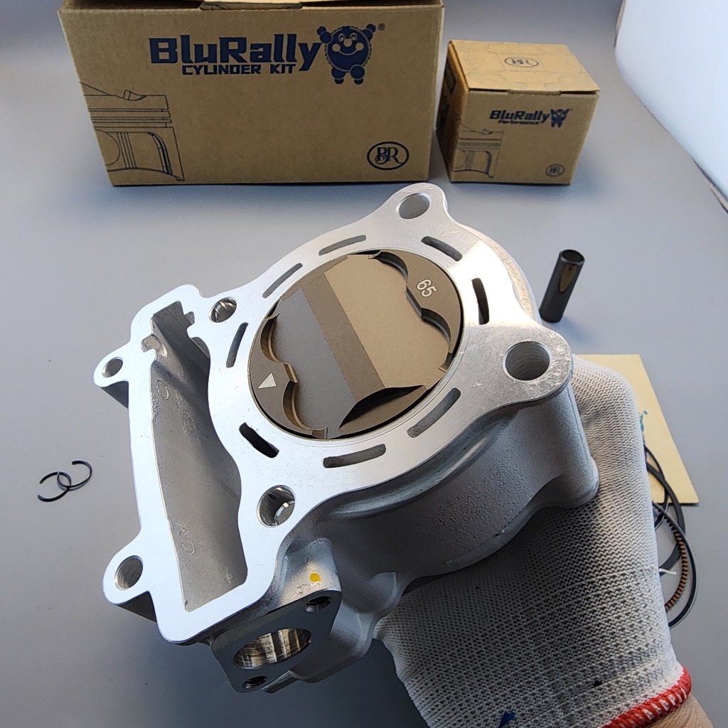 LC135 &Y15 Sniper 135/150 &MT15 &XSR155 Motorcycle Ceramic Cylinder Kit ...