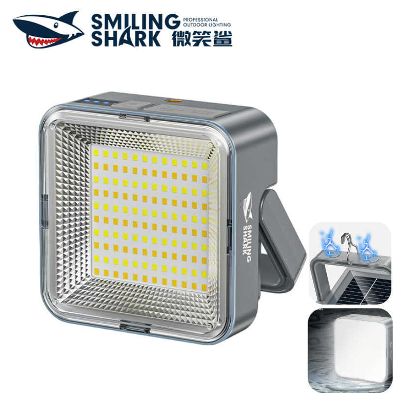 Smiling Shark LY8281 LED Spot Light 3Mode Magnetic Work Light Type-c ...