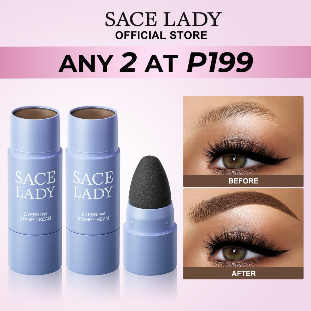 SACE LADY Eyebrow Cream With Brush Long Lasting Waterproof Easy To Use ...
