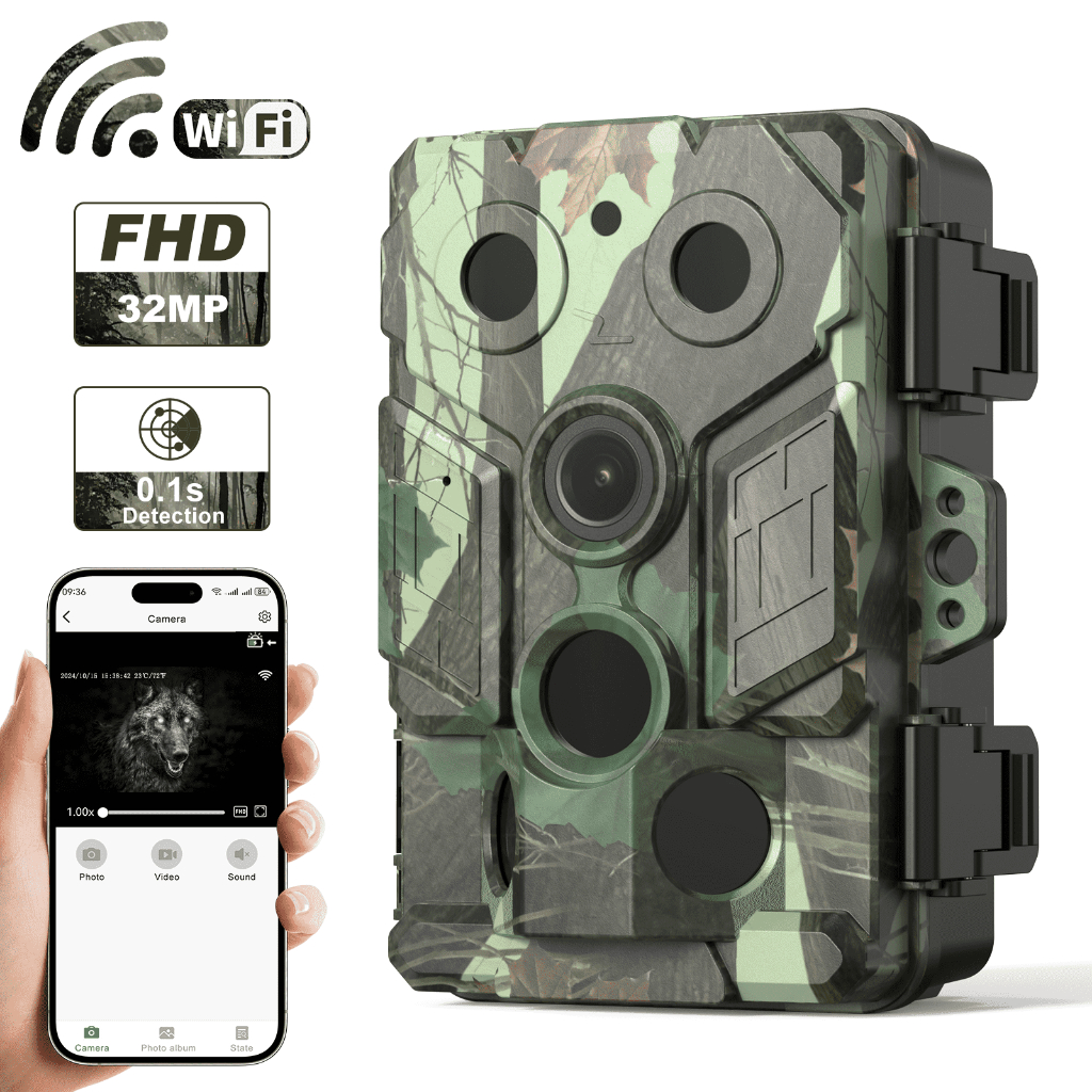hunting camera Hunting Trail Camera Wildlife dual night infrared light ...