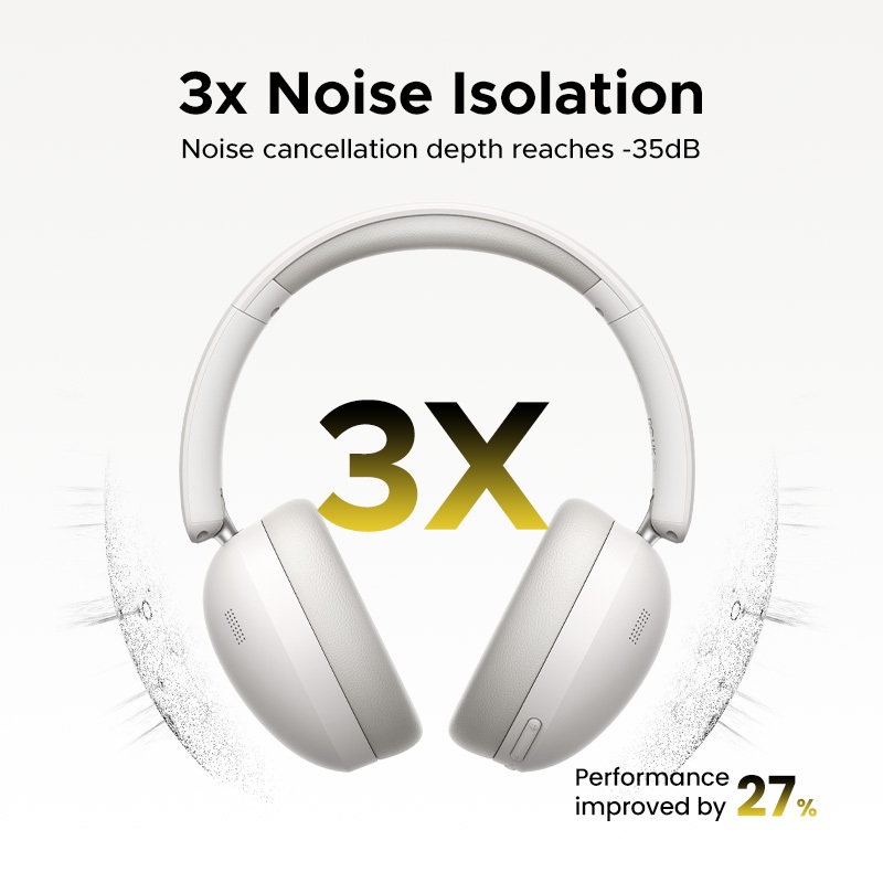 UGREEN Studio Max2 Wireless Bluetooth 5.4 Headphone Hi-Res Certified HiFi Earphone with 3D ...