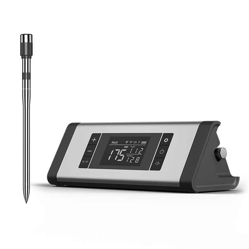 Smart Meat Thermometer Digital Probe with LCD Screen & Alarm for ...