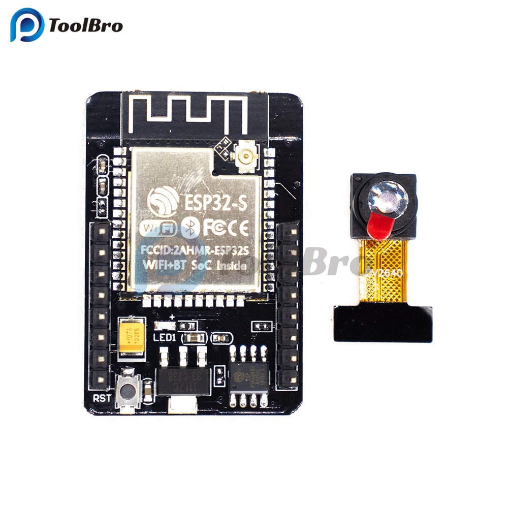 ESP32-CAM-MB WiFi + Bluetooth Module Camera Module ESP32 Development Board CH340 CH340G Camera 2 ...