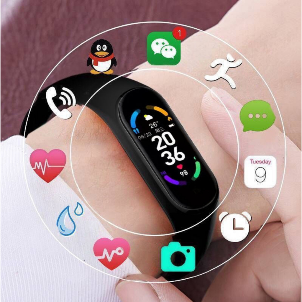 M7 Smart Watch Wireless Charging Smartwatch Bluetooth Calls Men Women ...
