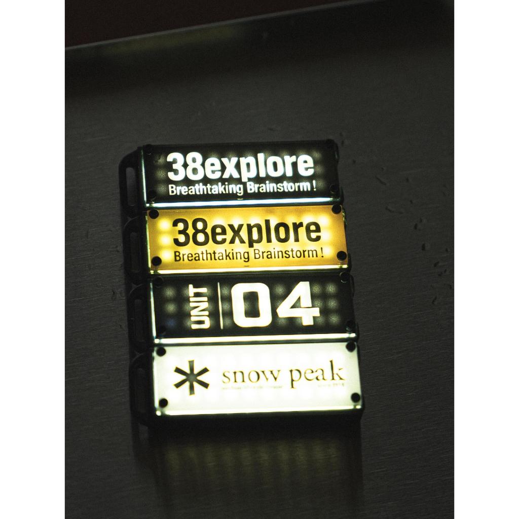 Neighborhood Luminous Badge 38explore Tactical Velcro Snow Peak Camping ...