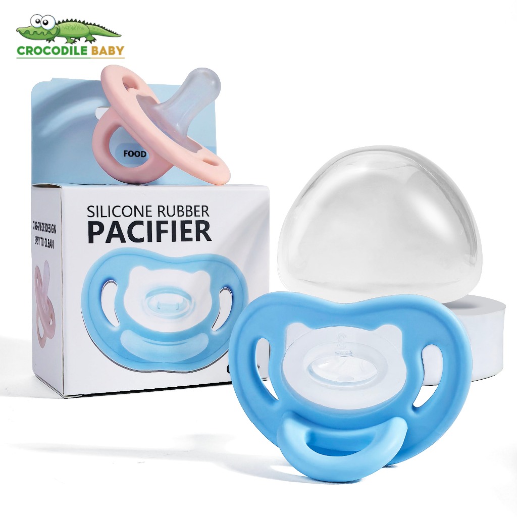 Pacifier puting set Baby nipple Super soft Silicone Pacifier SML Three ...