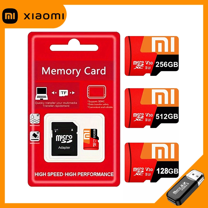 Xiaomi Mini SD Memory Card 2TB 1TB 512GB 256GB 128GB 64GB Class 10 U3 ...