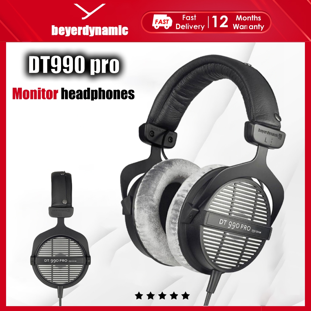 beyerdynamic DT990 pro Over Ear Wired Studio Headphones,Monitor ...