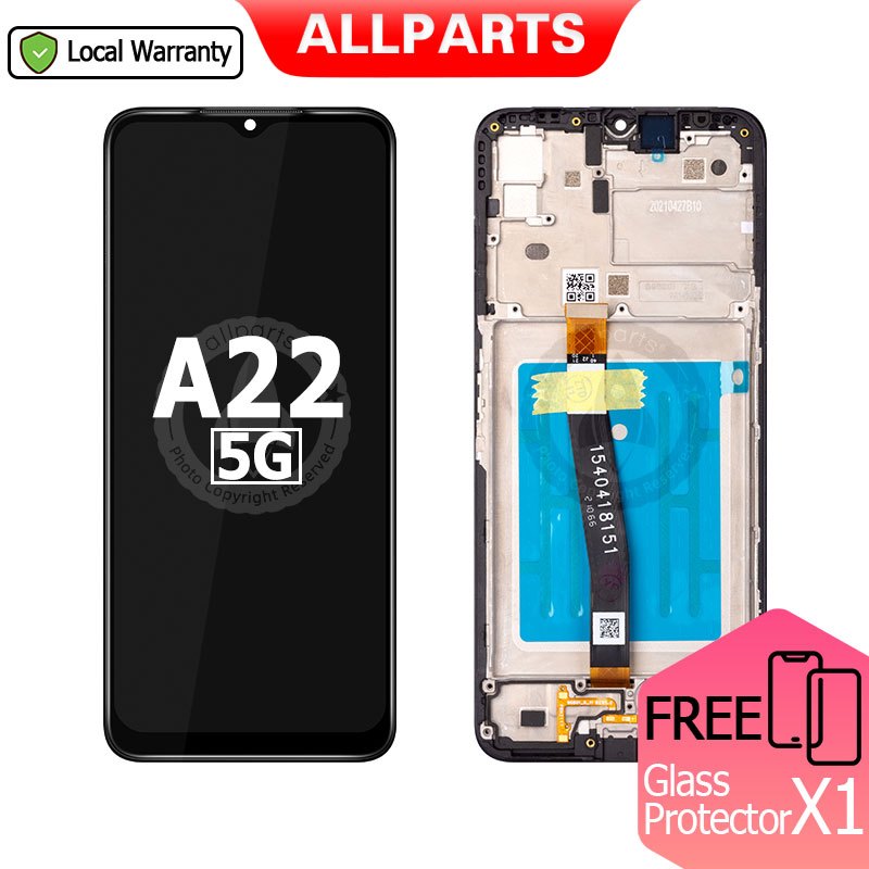 ALLPARTS Display for SAMSUNG A22 5G LCD Touch Screen Replacement A226B ...