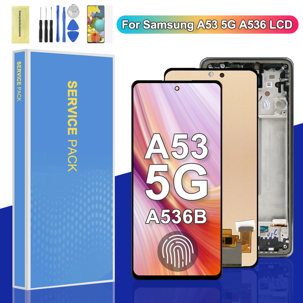 AMOLED For Samsung Galaxy A53 5G A536 LCD Digitizer Touch Screen SM ...