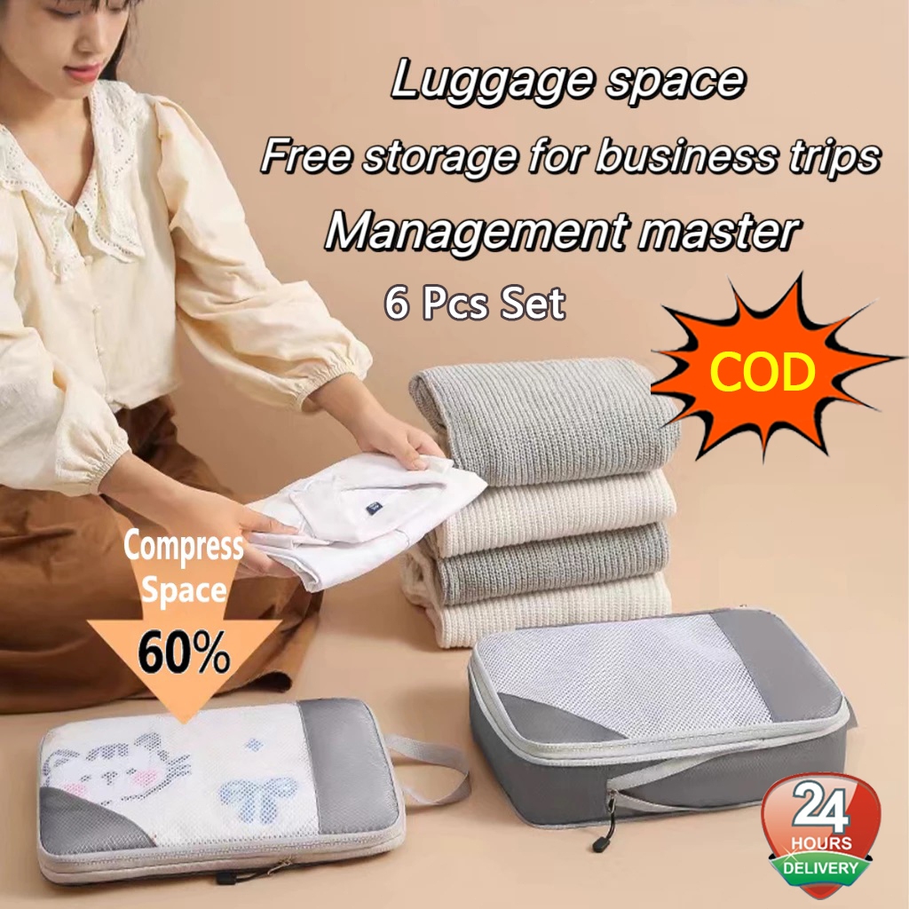 Suitcases Storage Bags Expandable Travel Luggage Organizer Compression ...