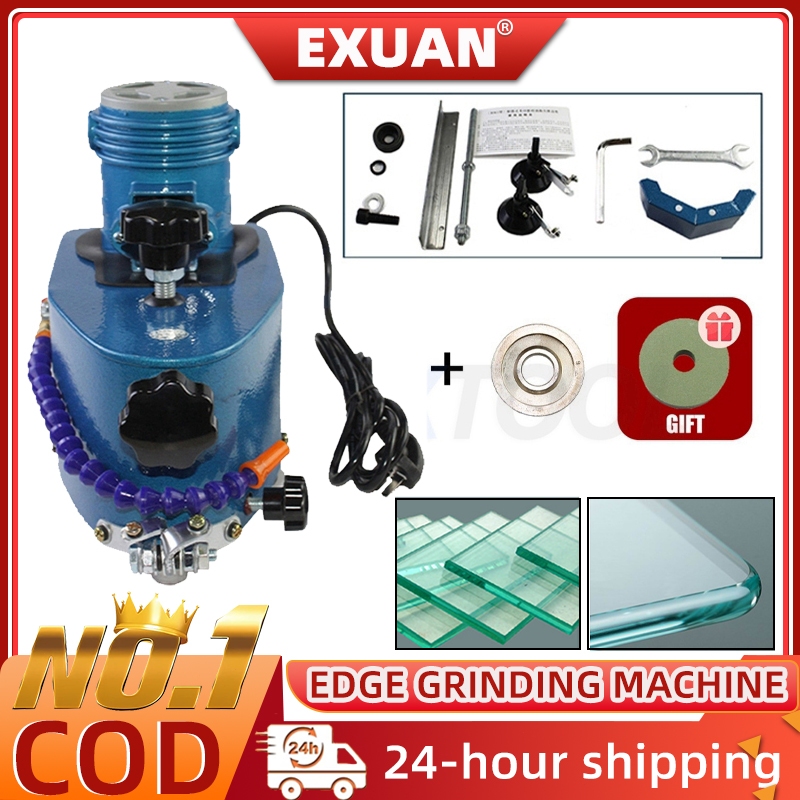 Portable Glass Edge Grinder Glass Polishing Machine Straight Edge Round ...