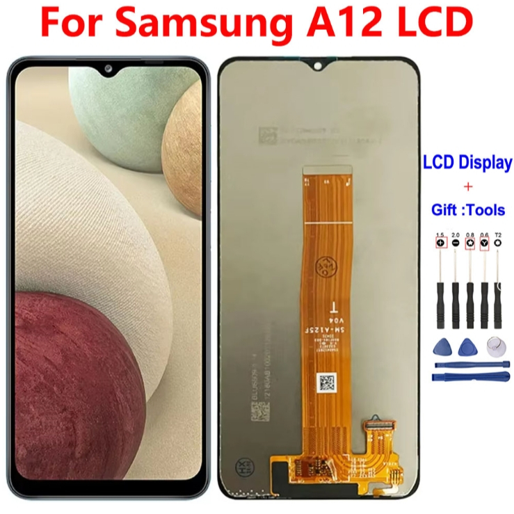SM-A125F/DSN Display For Samsung Galaxy A12 A125 Lcd Touch Screen SM-A125F SM-A125M SM-A125U SM ...