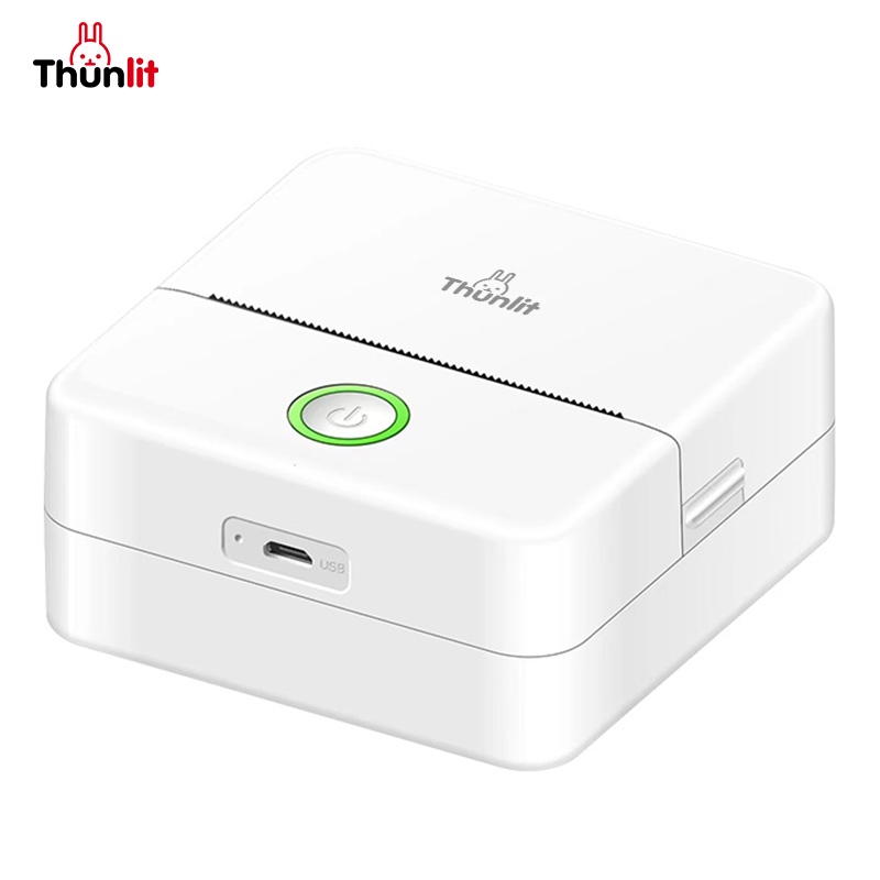 Thunlit Mini Portable Printer Pocket Phone Printer Photo Printer ...