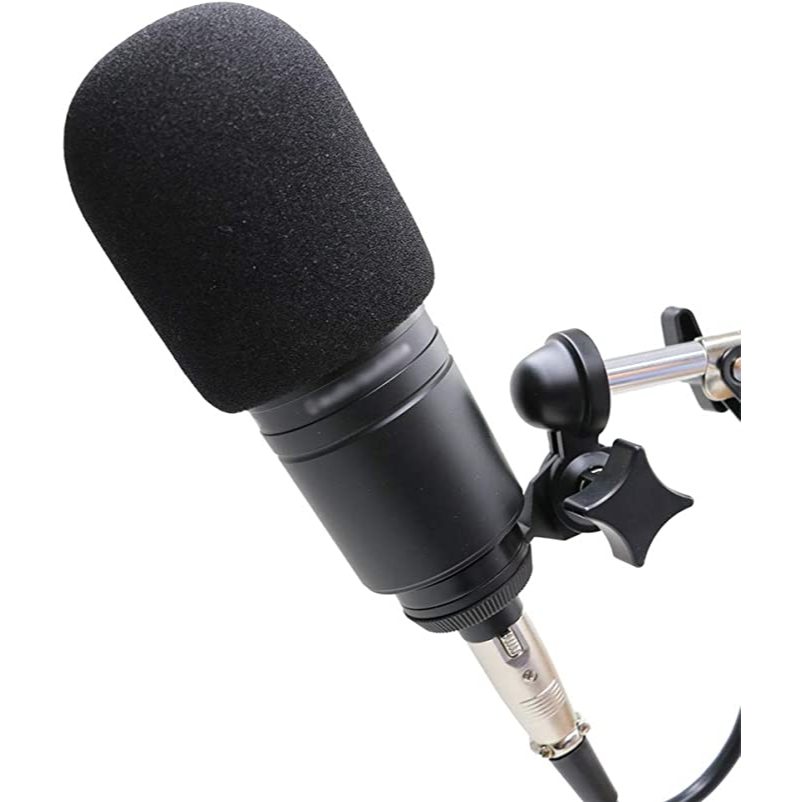 Pop Filter Foam Cover - Mic Windscreen Wind Cover Compatible with Audio ...