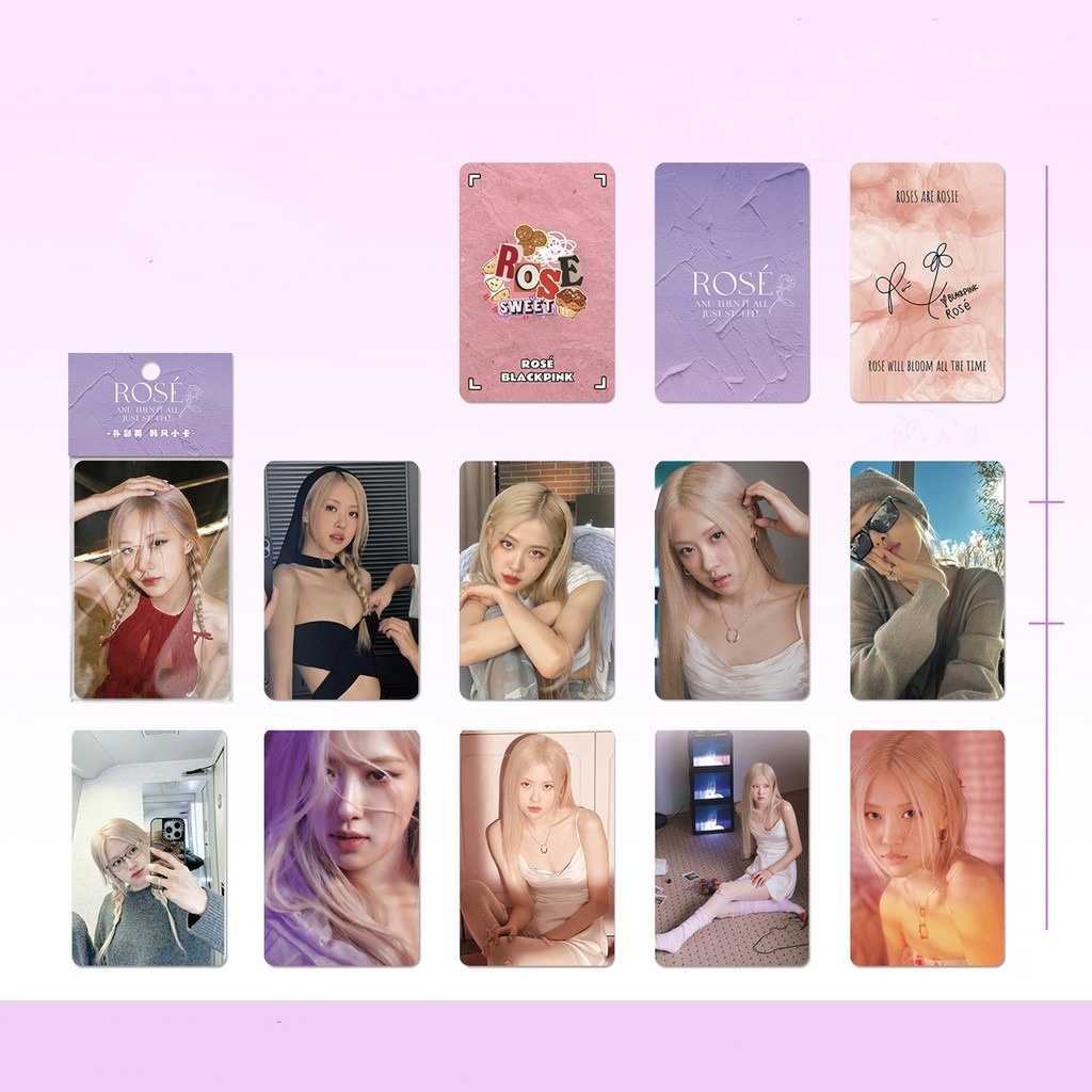 Rose High Beauty Little Card BLACKPINK's Polaroid Album Little Card ...