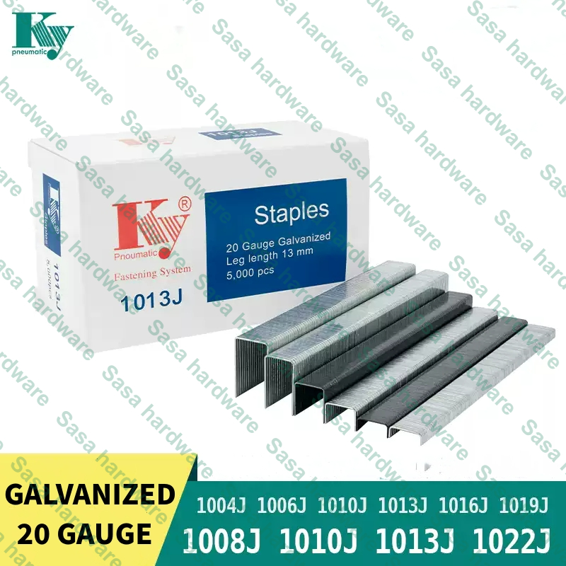 Gun Tucker Staples Wire 1006J 1008J 1010J 1013J 20Gauge 5000pcs/box ...