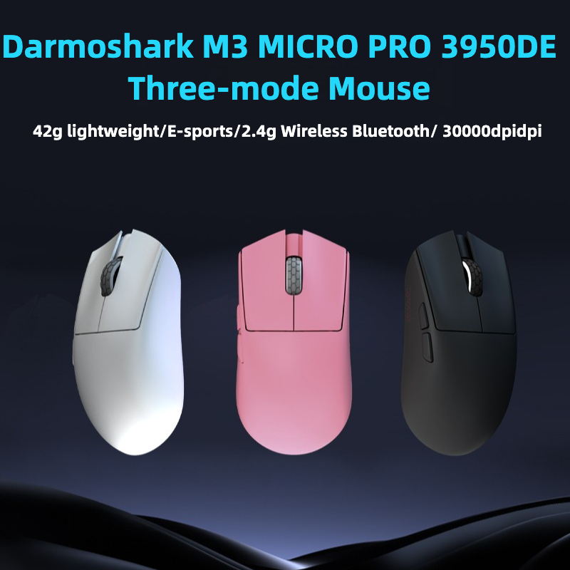 Darmoshark M3 MICRO PRO 3950DE Small Hand Grasp 42g lightweight mouse E ...