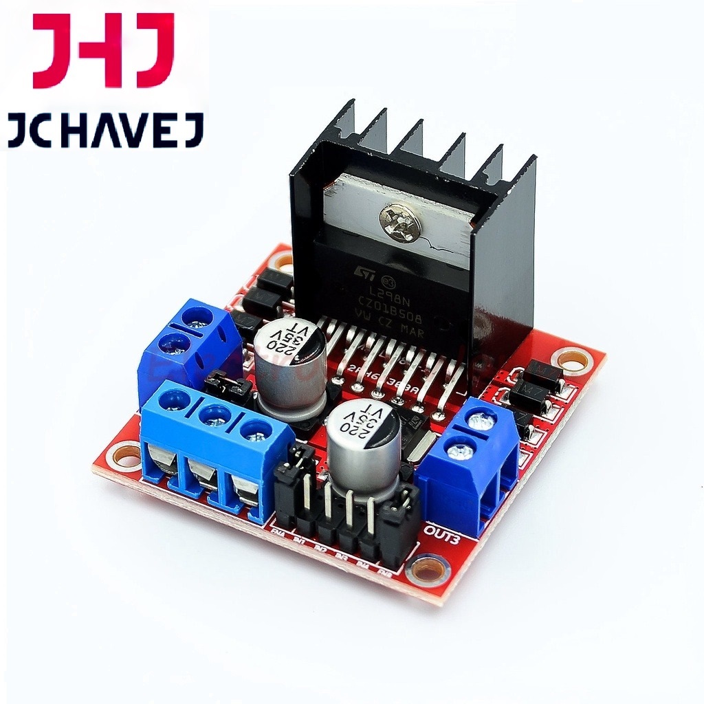 L298N Motor Driver Board Module Stepper Motor Smart Car | Shopee ...