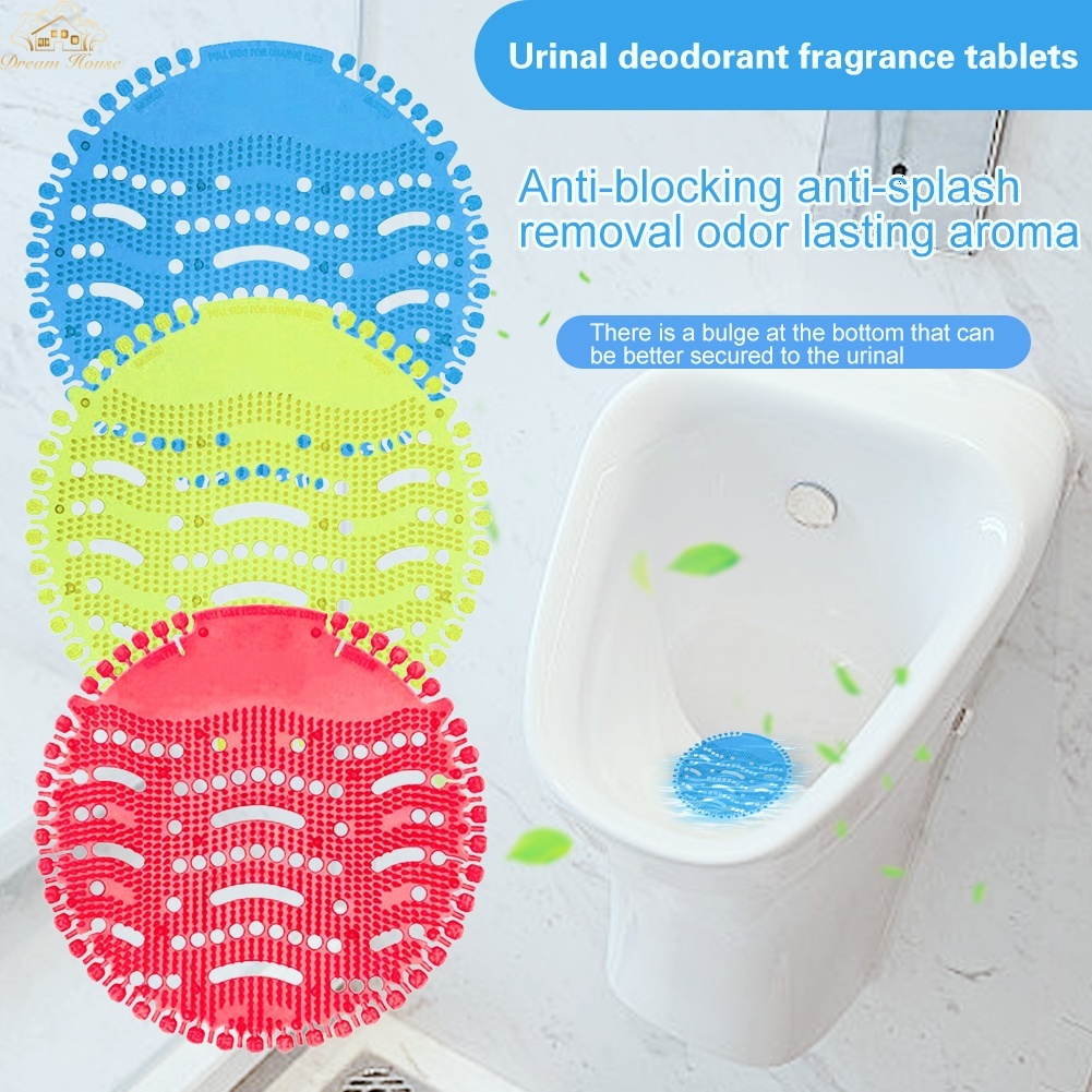 1PC Urinal Screen Aroma Pad Anti Splash Urinal Screen Mat Pad Air ...
