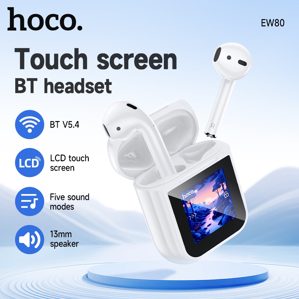 [use time 4 hours] HOCO Original EW80 TWS True Wireless Bluetooth ...