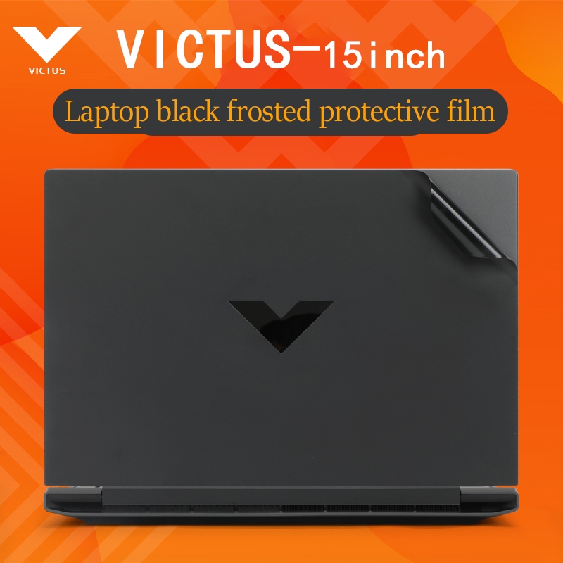 For VICTUS Laptop Protective Film sticker, 15-inch black frosted laptop ...