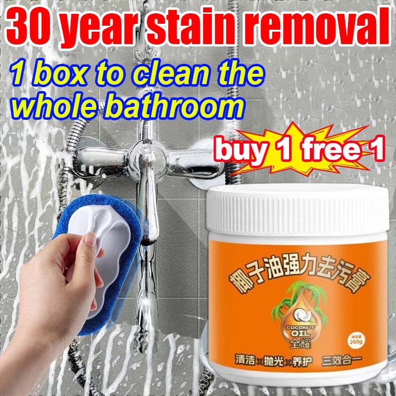 Clean 20 years of dirt DPP Tile stain remover Bathroom cleaner tile ...