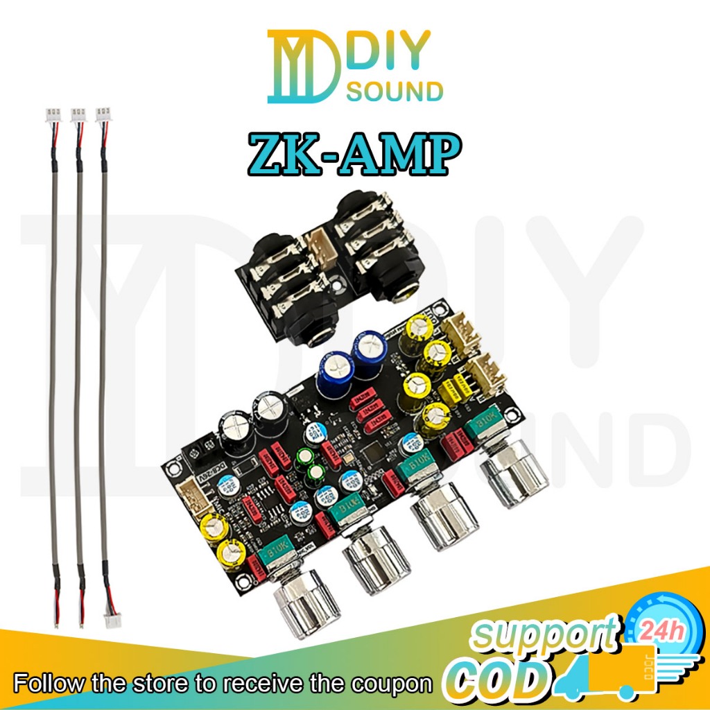 DIYSOUND ZK-AMP Enhanced DSP Mic Preamp Boosts Karaoke Sound Fever ...