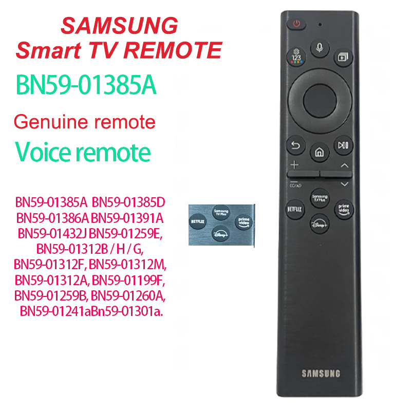 Genuine Voice Remote Control Samsung Smart TV Remote Control Universal ...